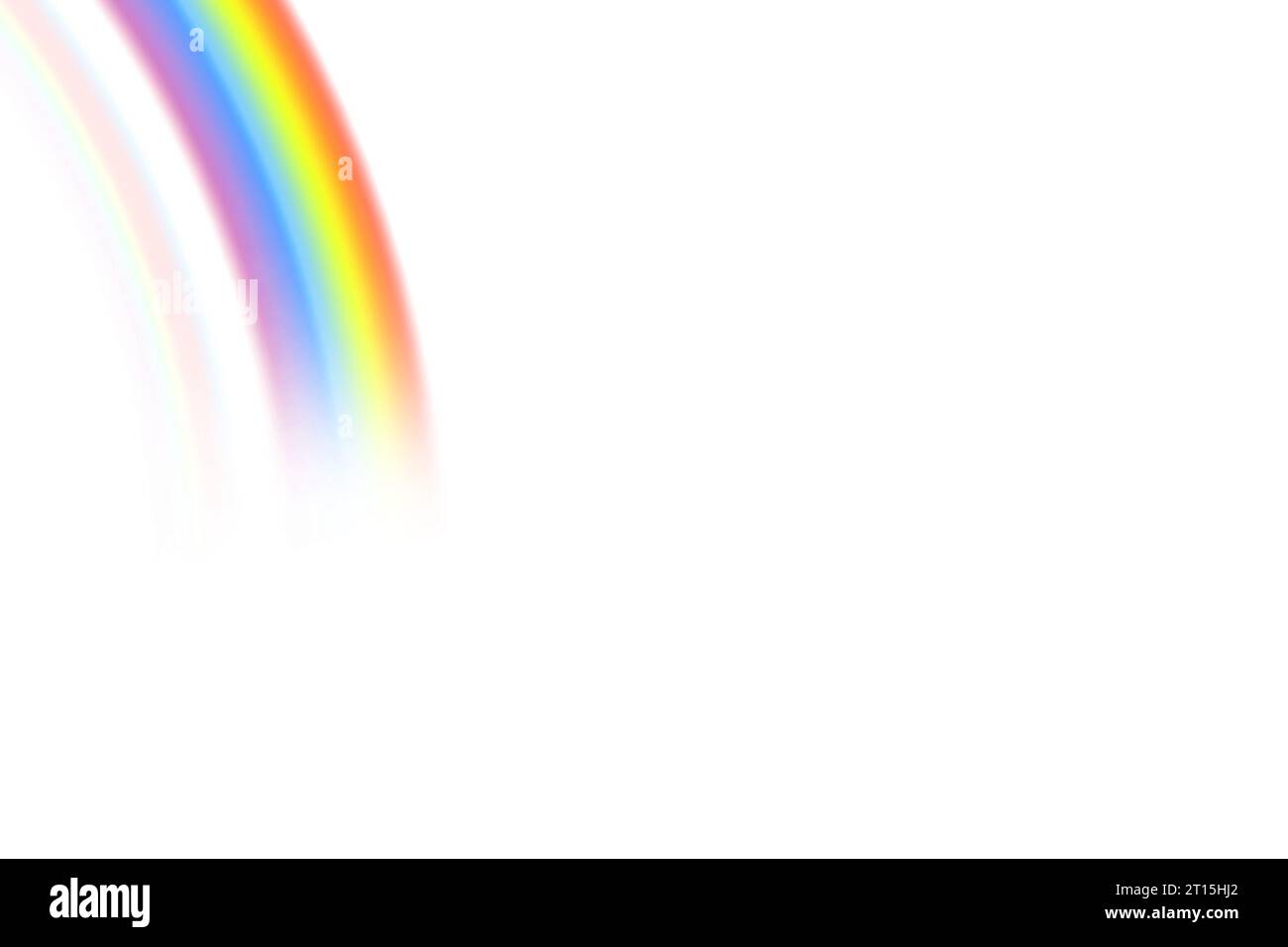 Rainbow on a white background. Vector illustration for your design ...