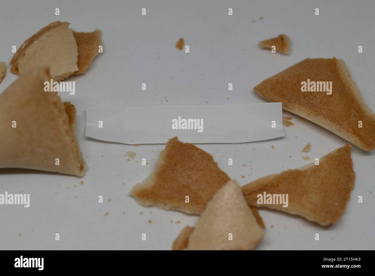 Fortune cookie with empty paper hi-res stock photography and images - Alamy