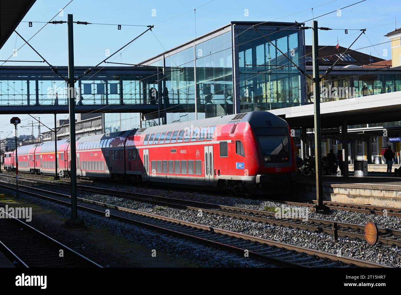 Regensburg, Hbf - Hauptbahnhof *** Regensburg, main station Credit ...