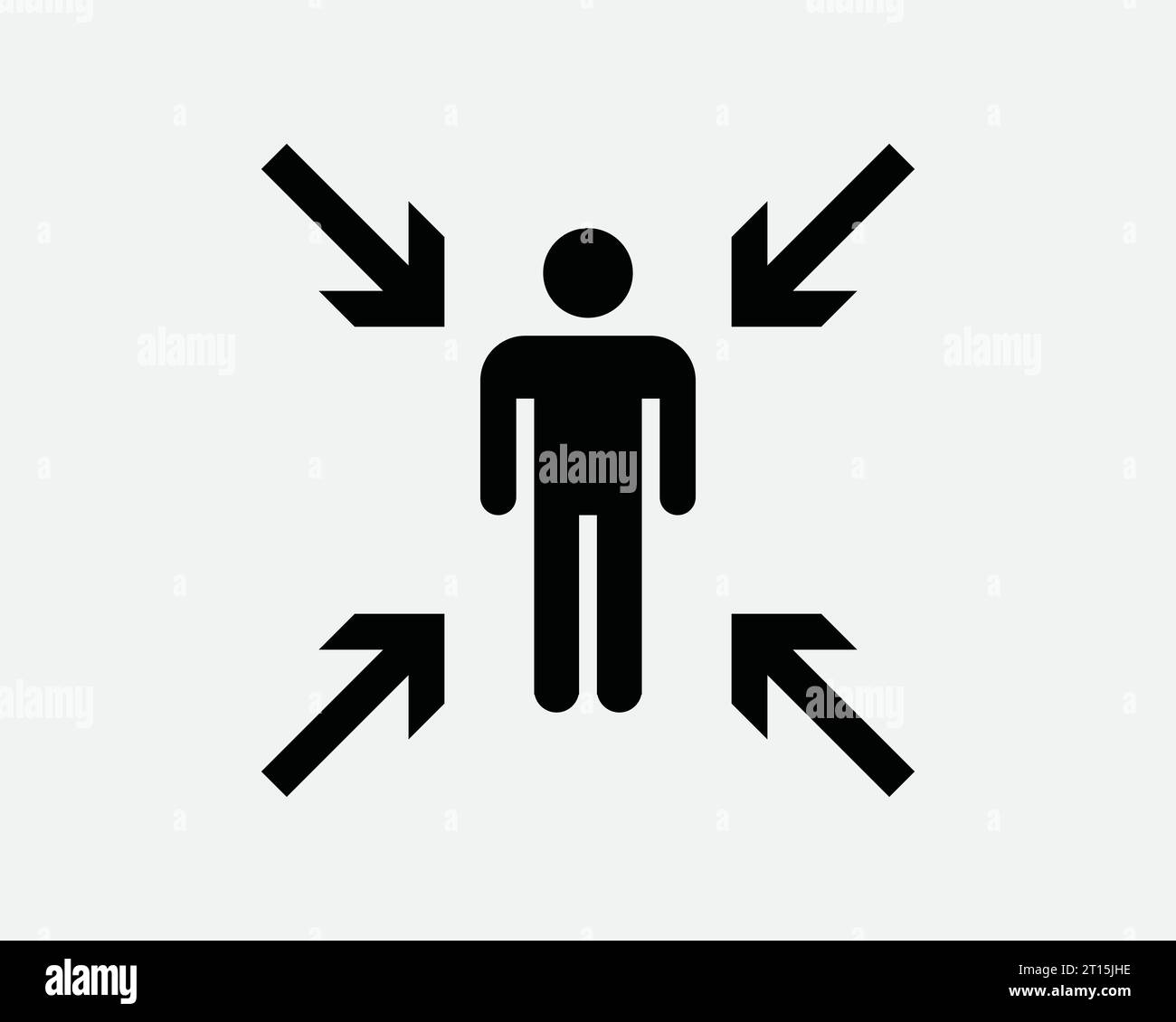 Evacuation Assembly Point Icon Emergency Gathering Location Safety Fire ...