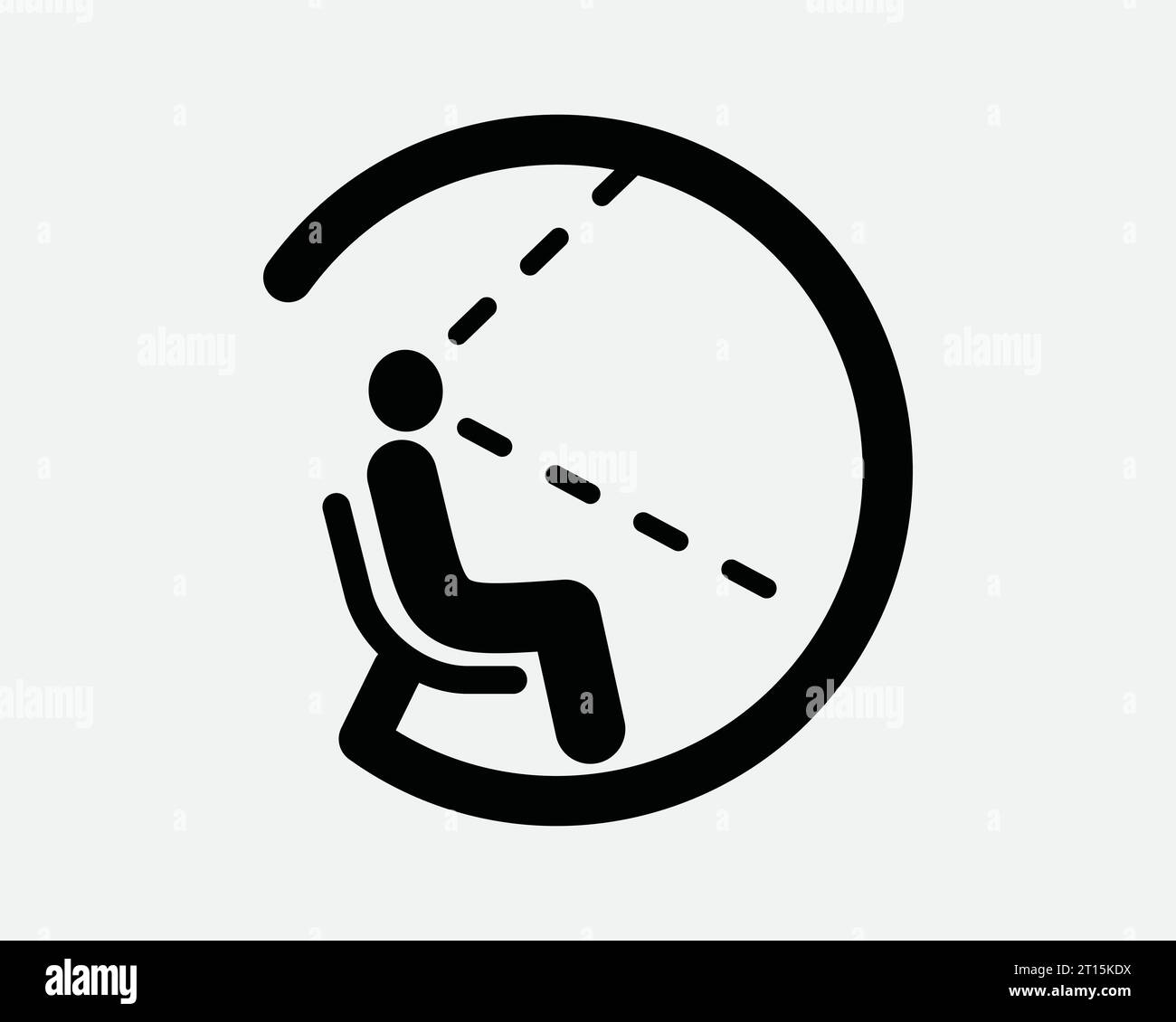 VR Pod Icon AR Chair Graphic Visual Tech Technology Glasses View 3D 4D ...