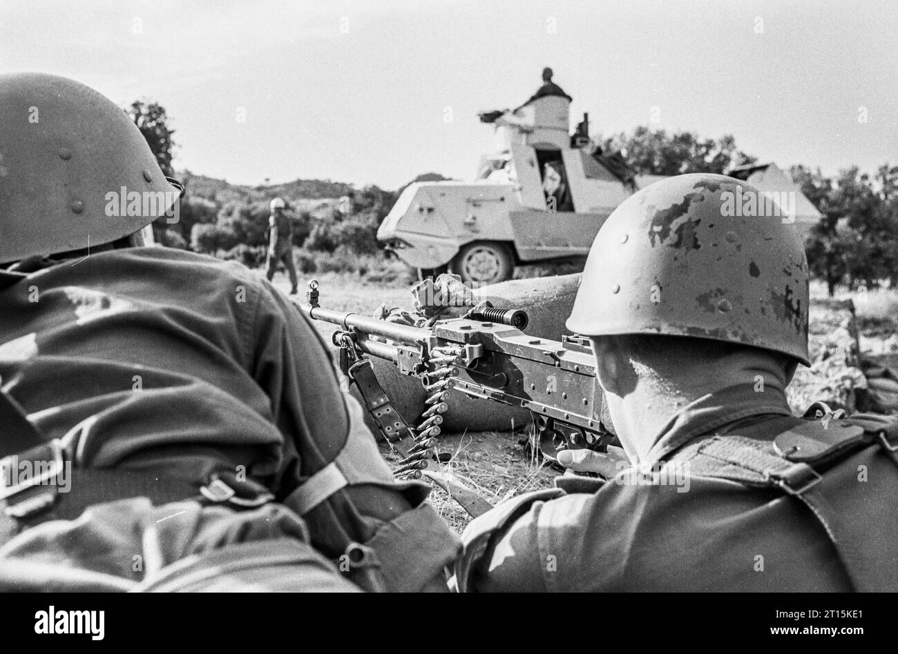 Swedish UN soldiers in Cyprus 1964. photo: Bo Arrhed Stock Photo - Alamy