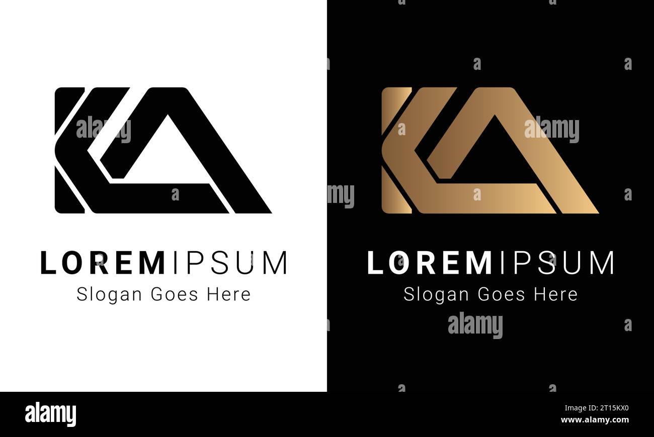 Ak initial Stock Vector Images - Alamy