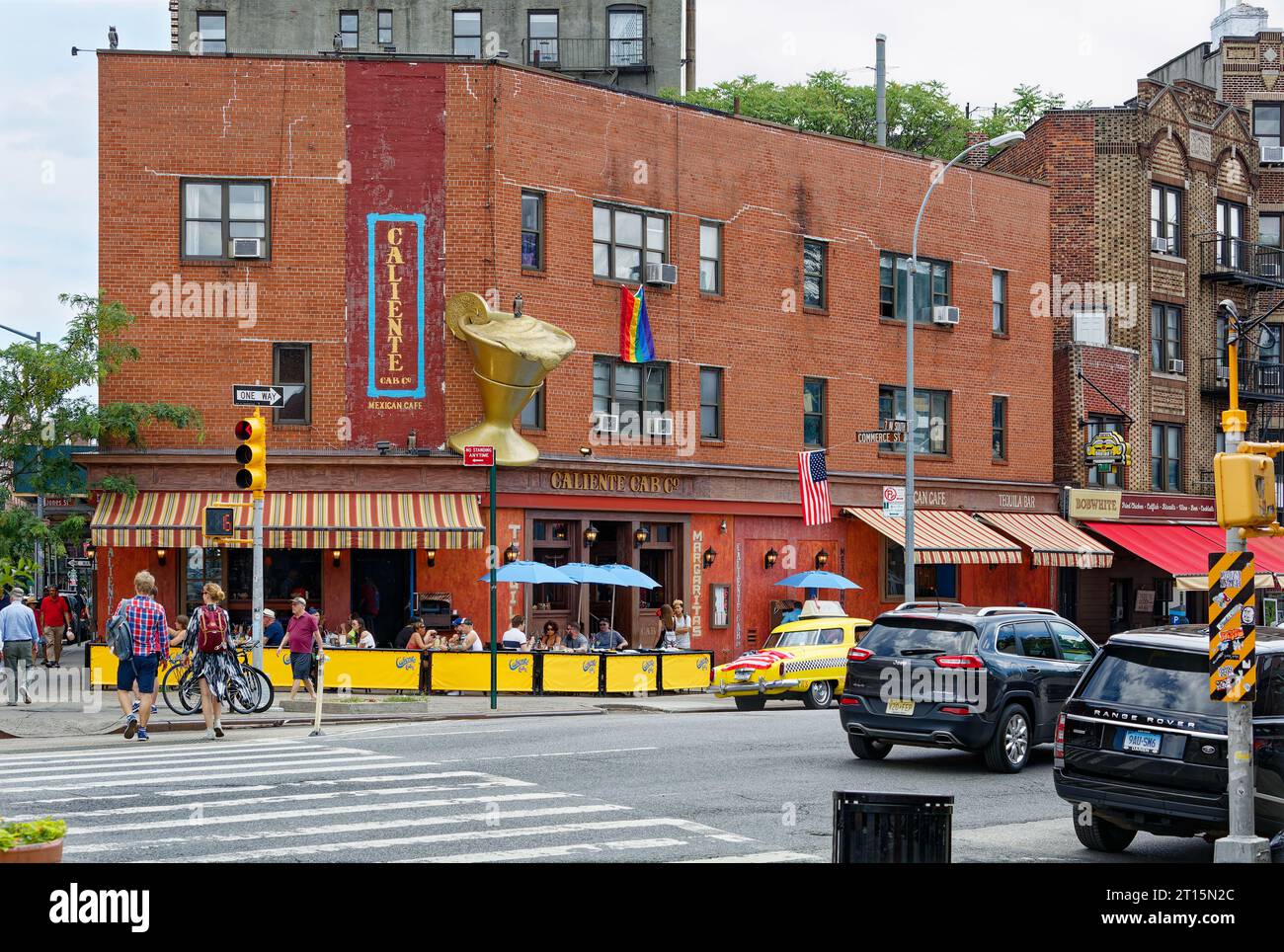 Caliente Cab Co. is a Mexican café at the intersection of 7th Avenue ...