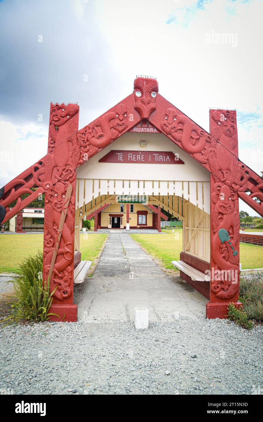 A wharenui is a communal house of the Māori people Māori Carving ...