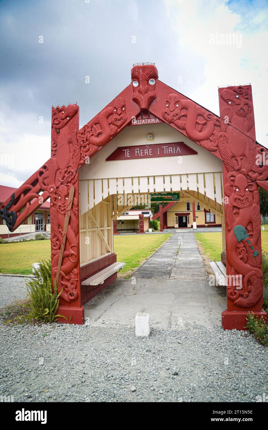 A wharenui is a communal house of the Māori people Māori Carving ...