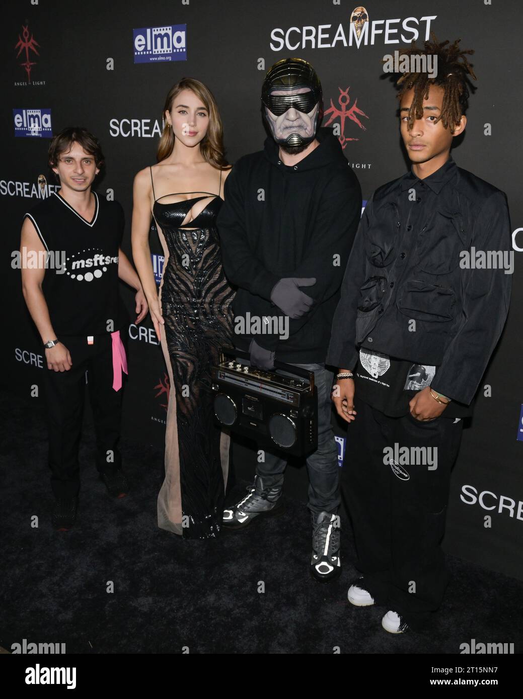 Hollywood, California, USA. 10th Oct, 2023. Moise Arias, Caylee Cowan ...