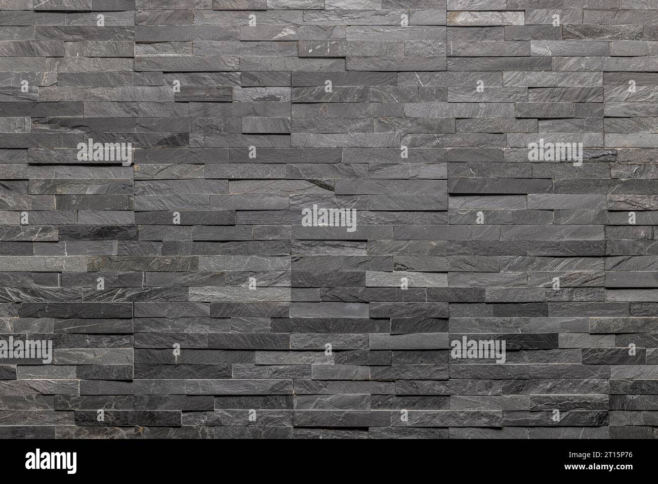 background dark slate striped stone wall Stock Photo - Alamy