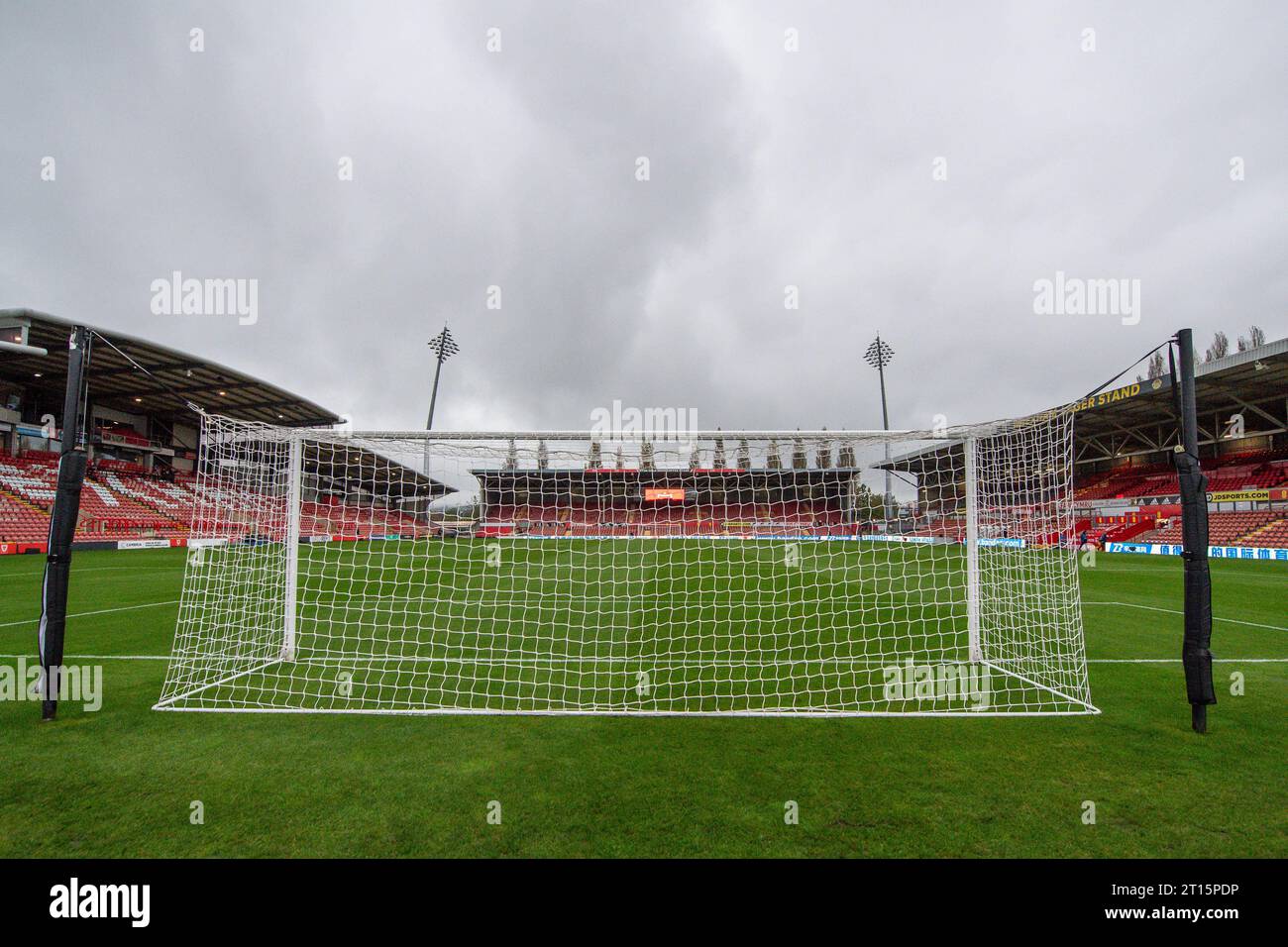 A general view of SToK Cae Ras, Home of Wales during the International ...