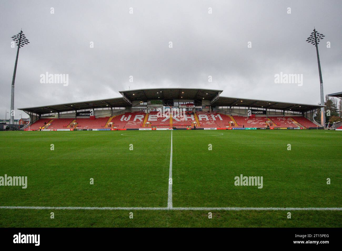A general view of SToK Cae Ras, Home of Wales during the International ...