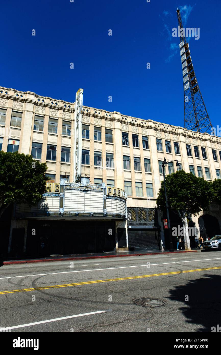 Derelict Hollywood Pacific Theatre The theater finally closed its doors ...