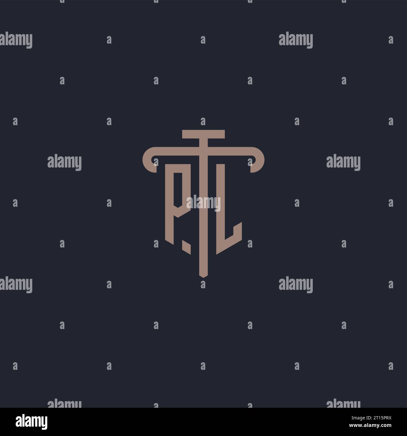 Pl logo vector vectors hi-res stock photography and images - Alamy