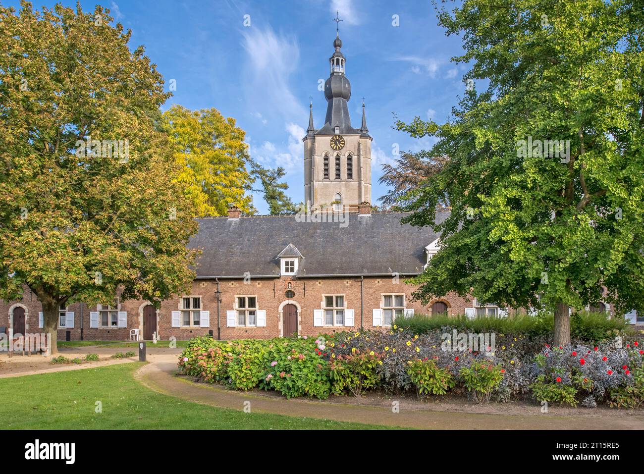 17th century Beguinage of Aarschot and 14th century Brabantine Gothic ...
