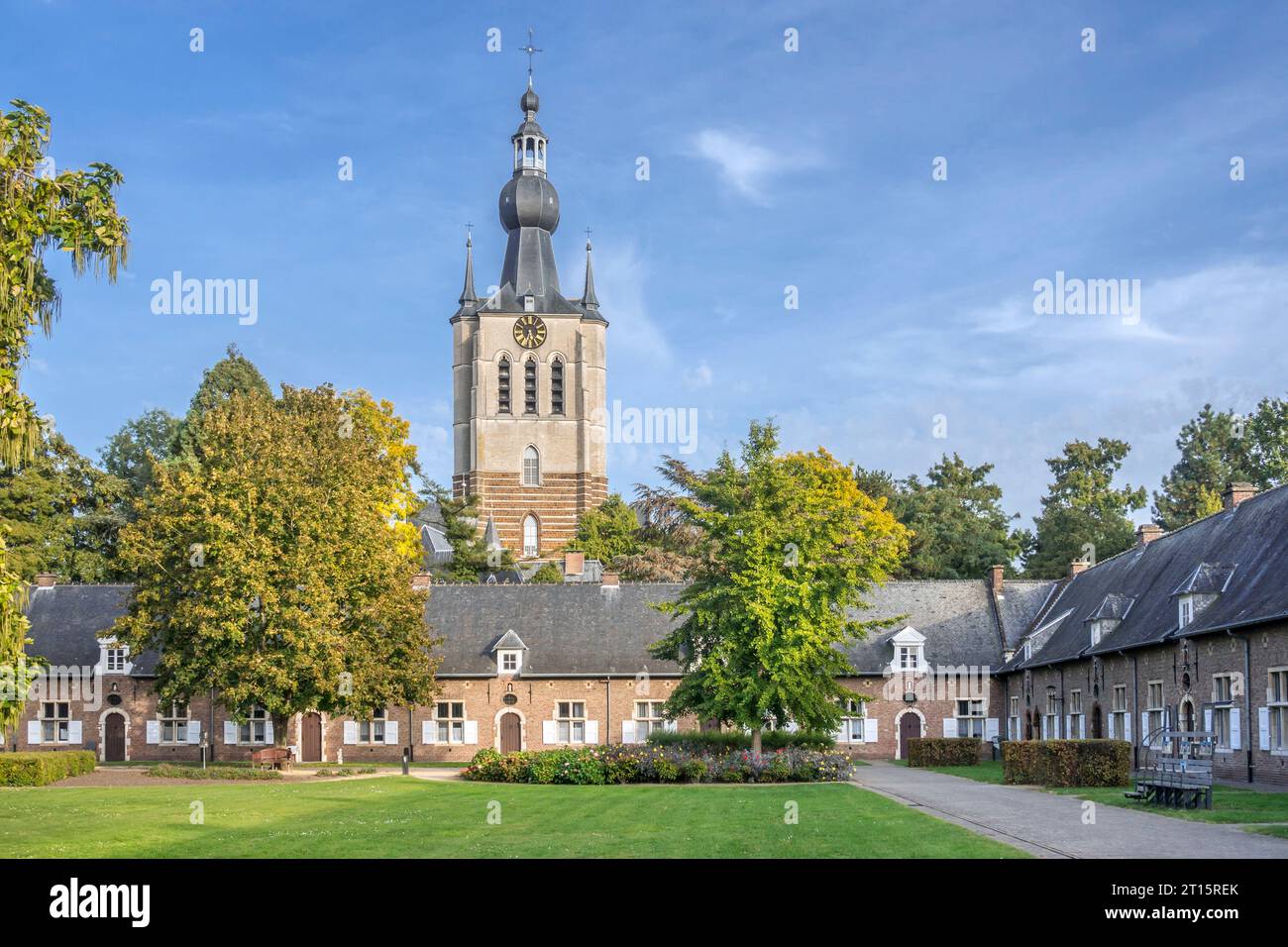 17th century Beguinage of Aarschot and 14th century Brabantine Gothic ...