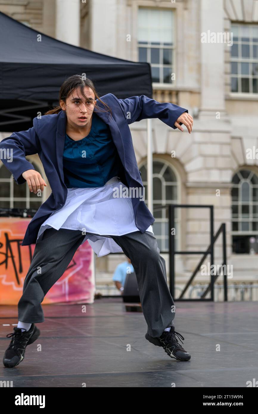 London, UK, 7th October 2023, London Battle takes place in the 50th ...