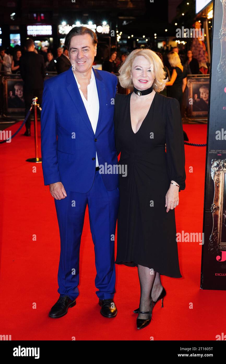 John Gore attending the world premiere of Doctor Jekyll at the Odeon ...