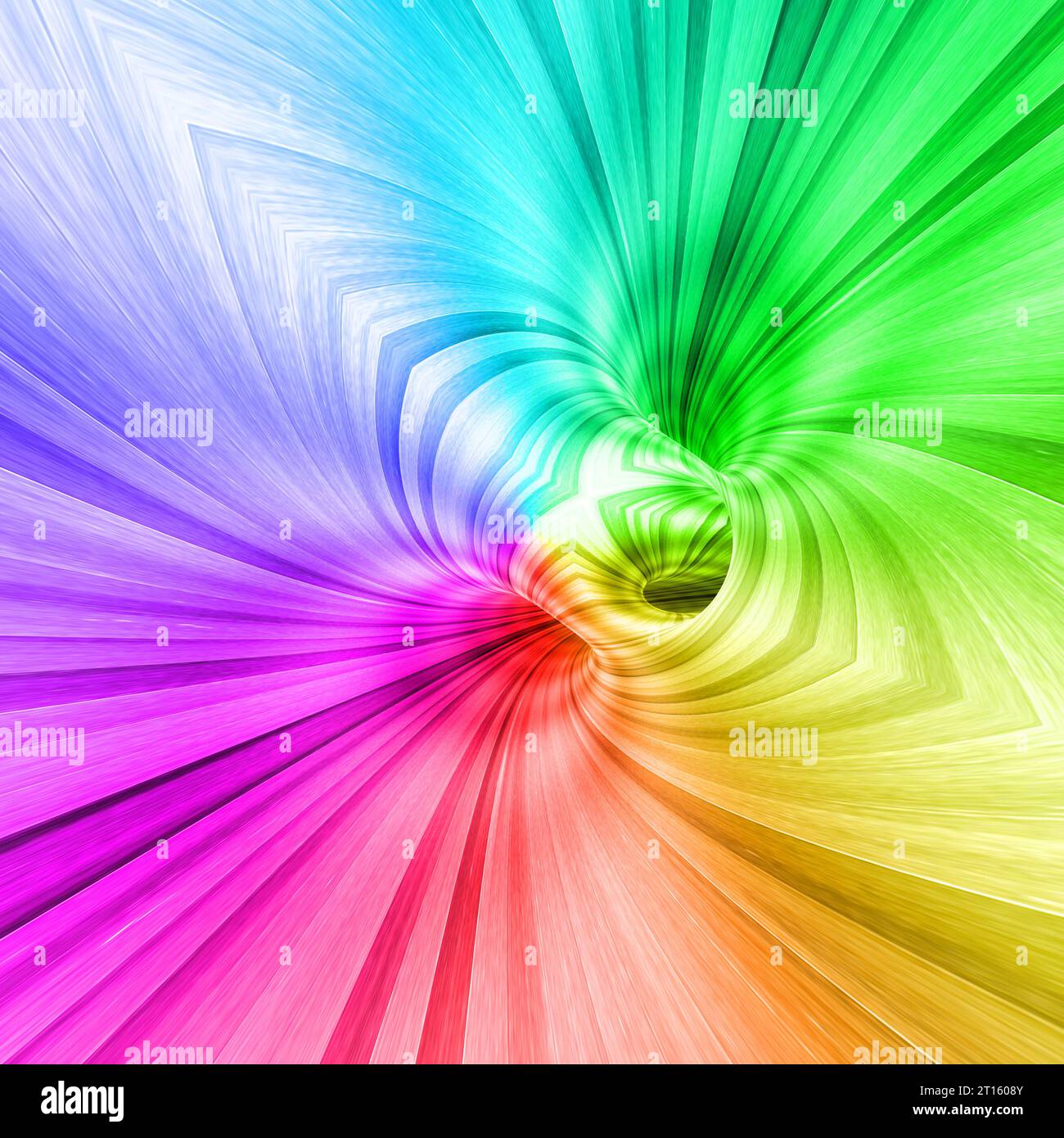 Rainbow colors technology background 3d rendering Stock Photo - Alamy