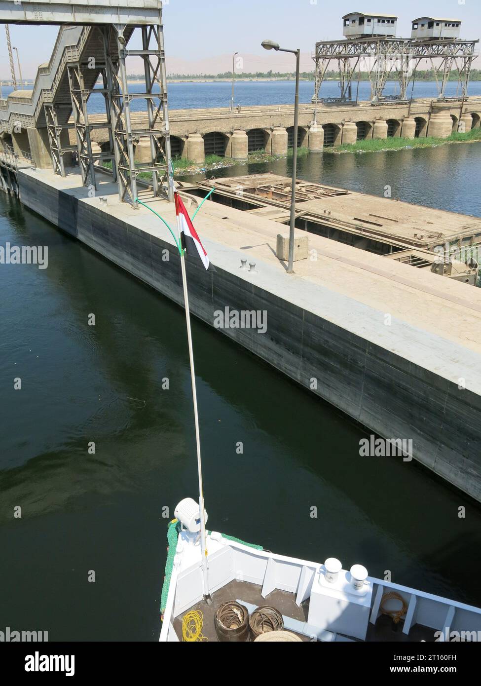 Inaugurated in 2008, the new Esna Lock & Barrage system controls the ...