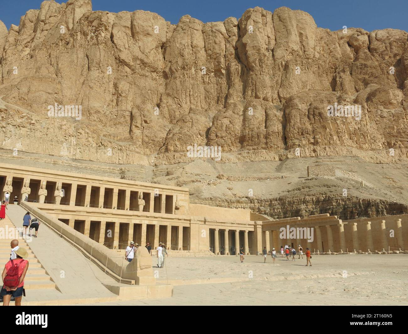 The Mortuary Temple of Hatshepsut, a marvel of Ancient Egyptian ...