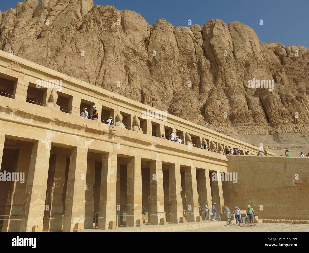 The Mortuary Temple of Hatshepsut, a marvel of Ancient Egyptian ...