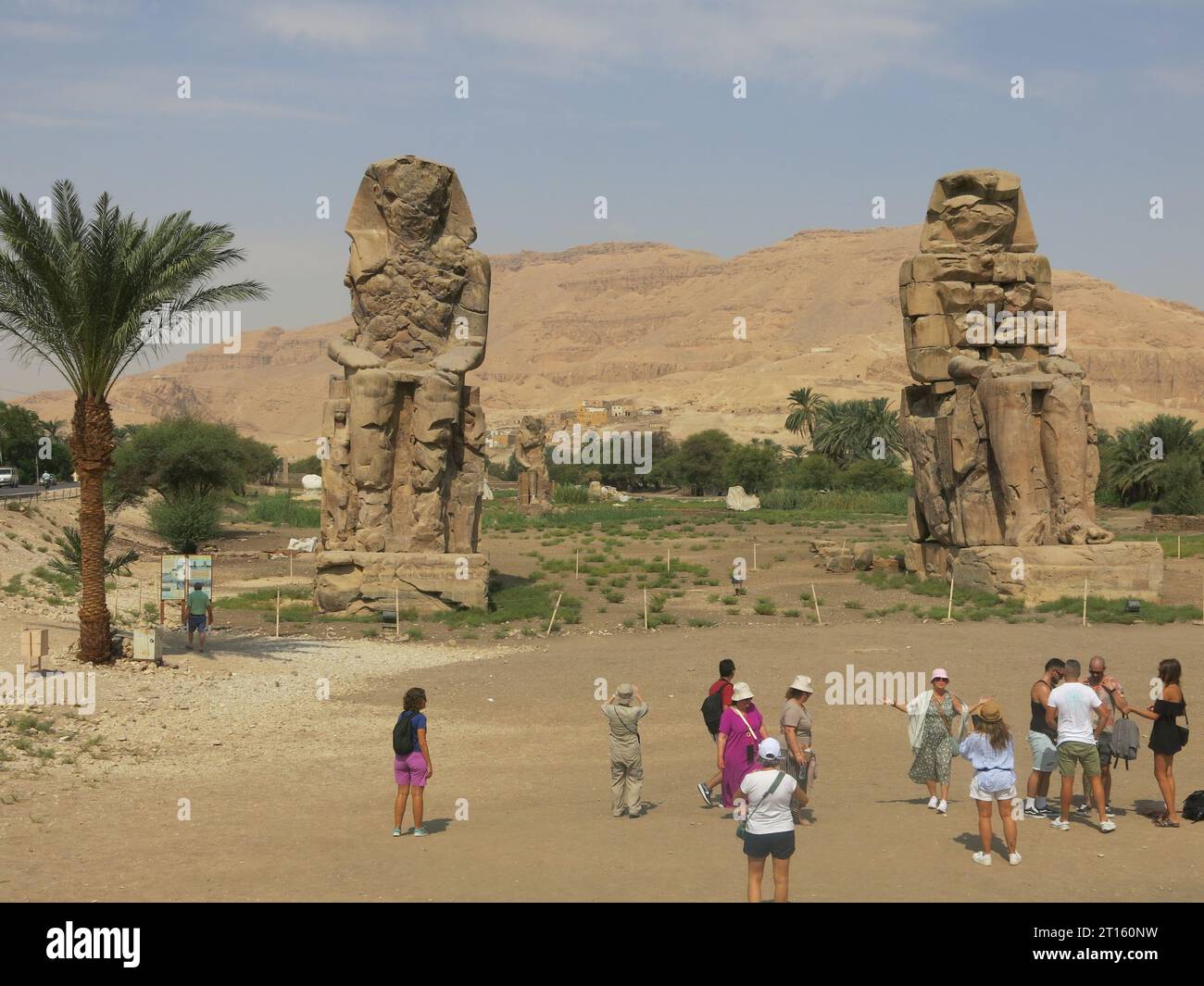 Standing guard to Amenhotep's memorial temple since 1350 BC, the ...