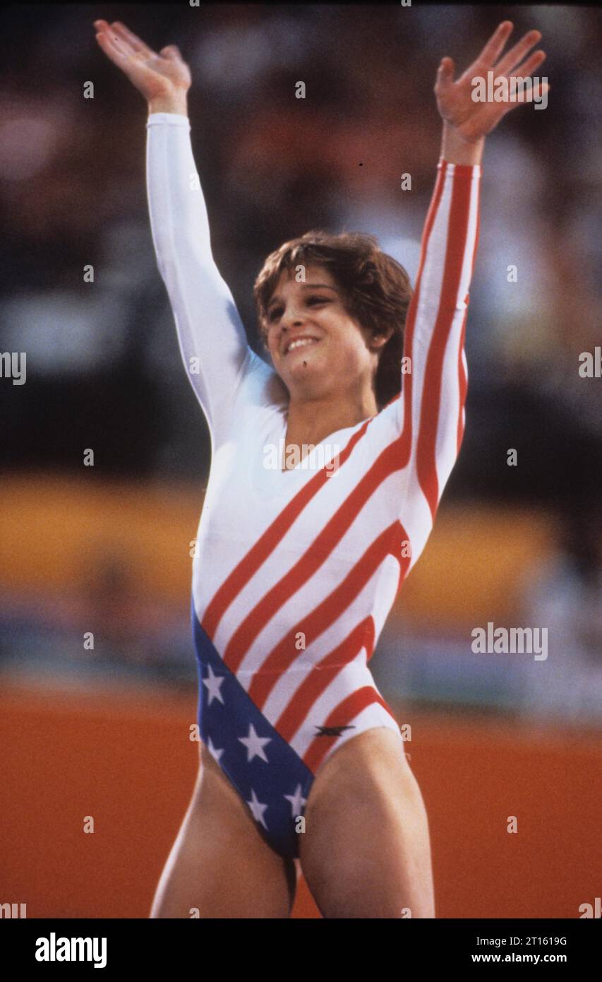 Mary lou retton hi-res stock photography and images - Alamy