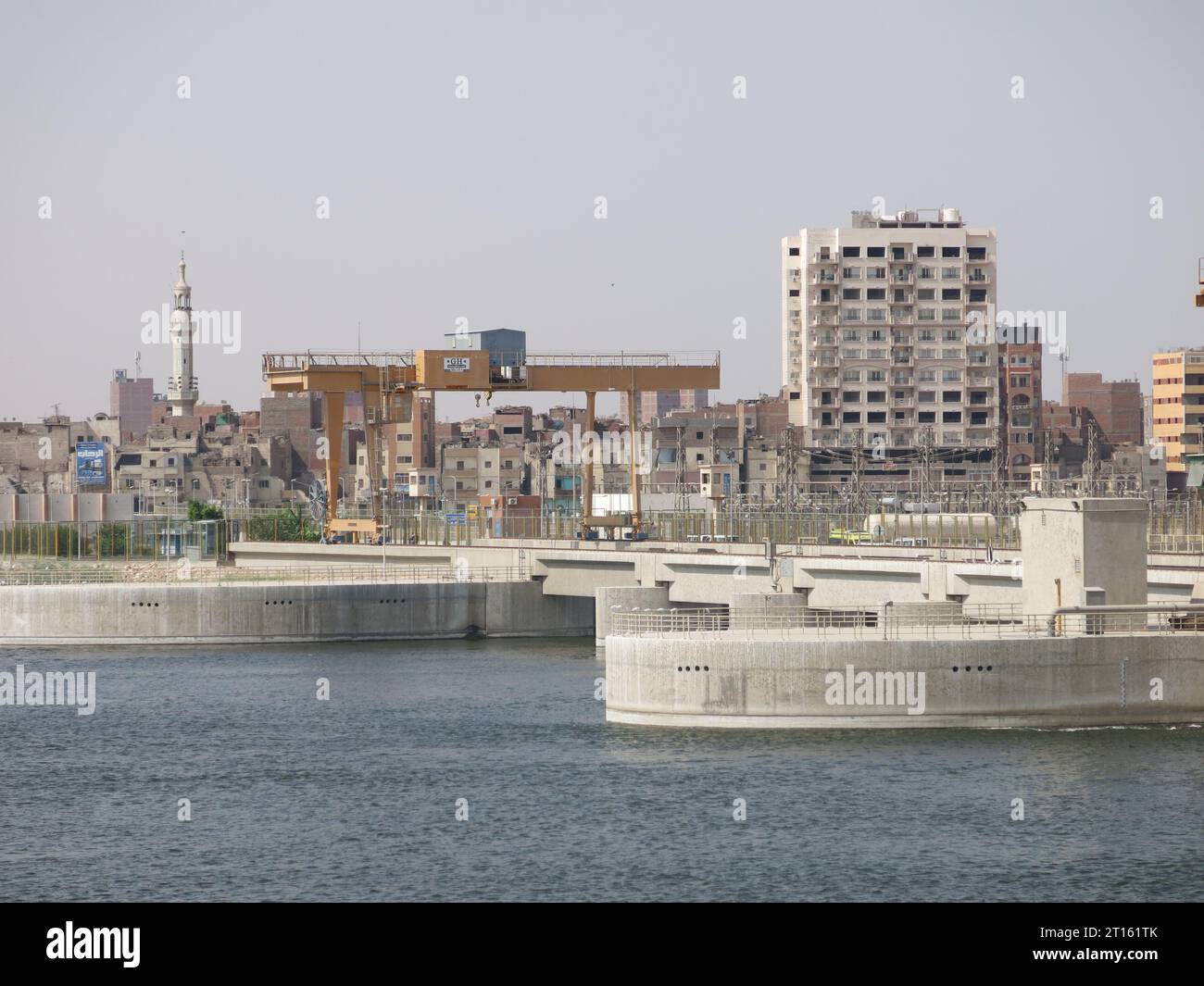The New Assiut Barrage & Hydroelectric Power Plant was completed in ...