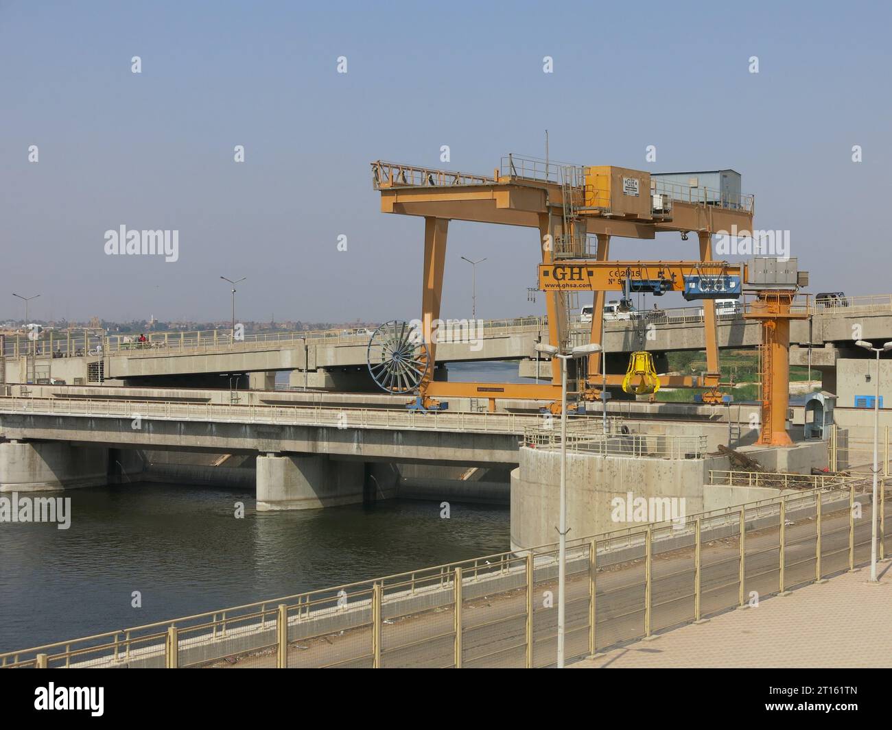 The New Assiut Barrage & Hydroelectric Power Plant was completed in ...