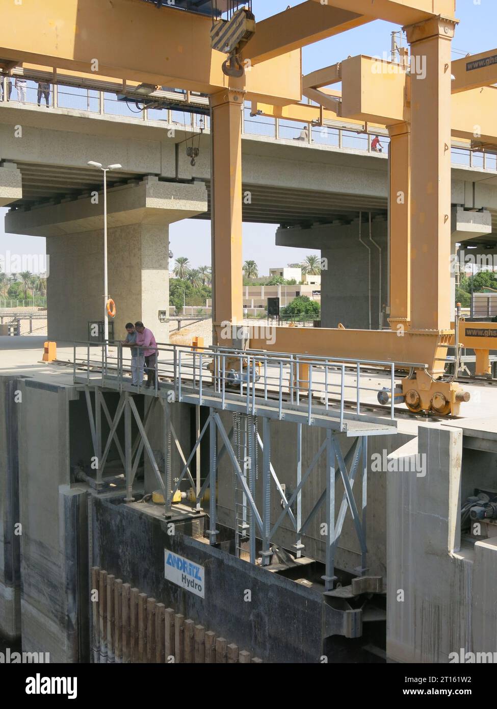 The New Assiut Barrage & Hydroelectric Power Plant was completed in ...