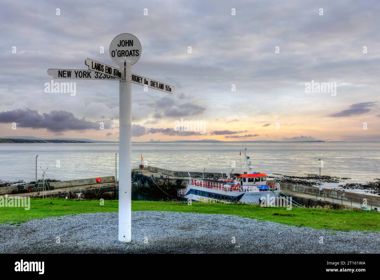 John o'Groats in Scotland is the nothernmost point of Britain's ...