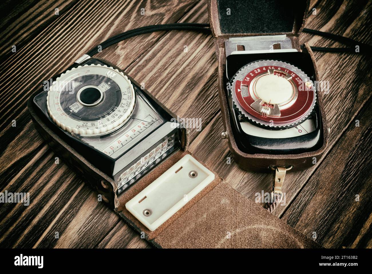 Old vintage russian soviet photo selenium photocell exposure meters ...