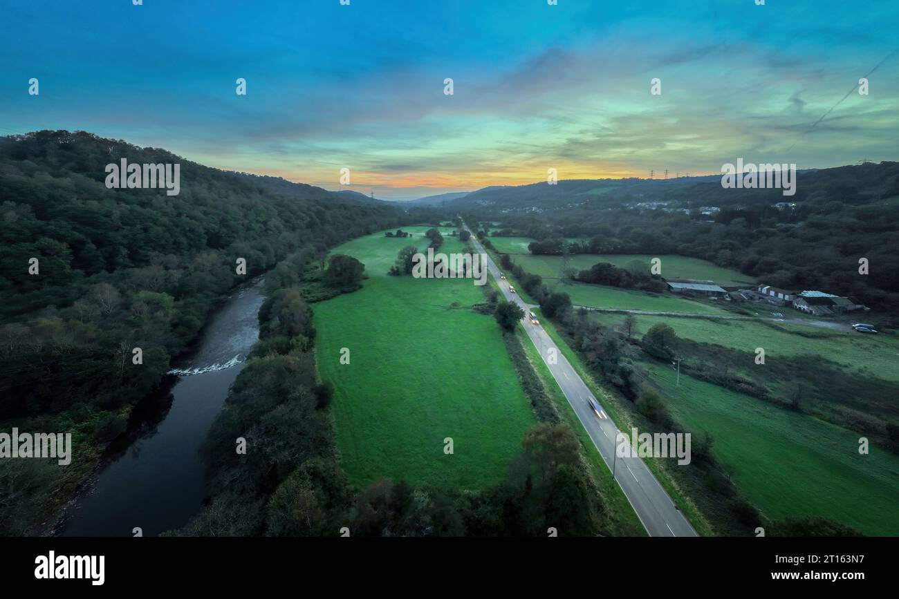 A4067 road hi-res stock photography and images - Alamy