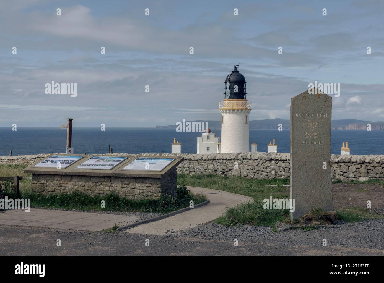 the most northerly point of mainland Britain, Dunnet Head in Caithness ...