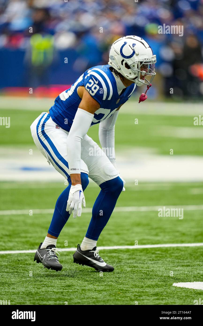 Indianapolis Colts cornerback JuJu Brents (29) plays against the ...