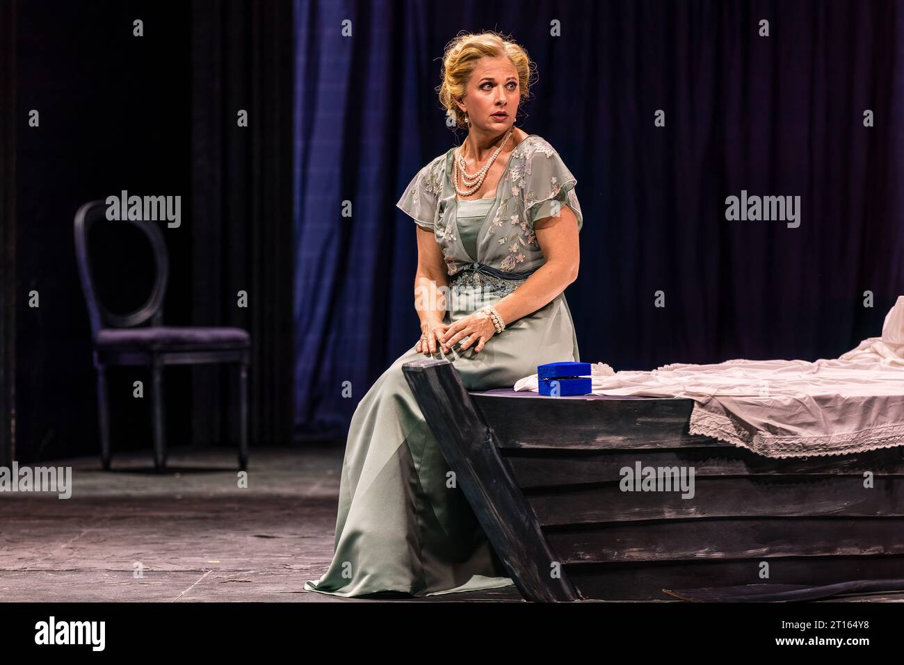 Cottbus, Germany. 10th Oct, 2023. Lea-ann Dunbar as Field Marshal ...