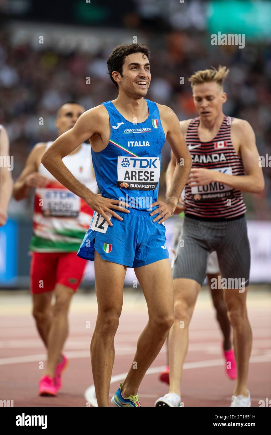 Pietro Arese of Italy competing in the 1500m Men Heat 3 at the World ...