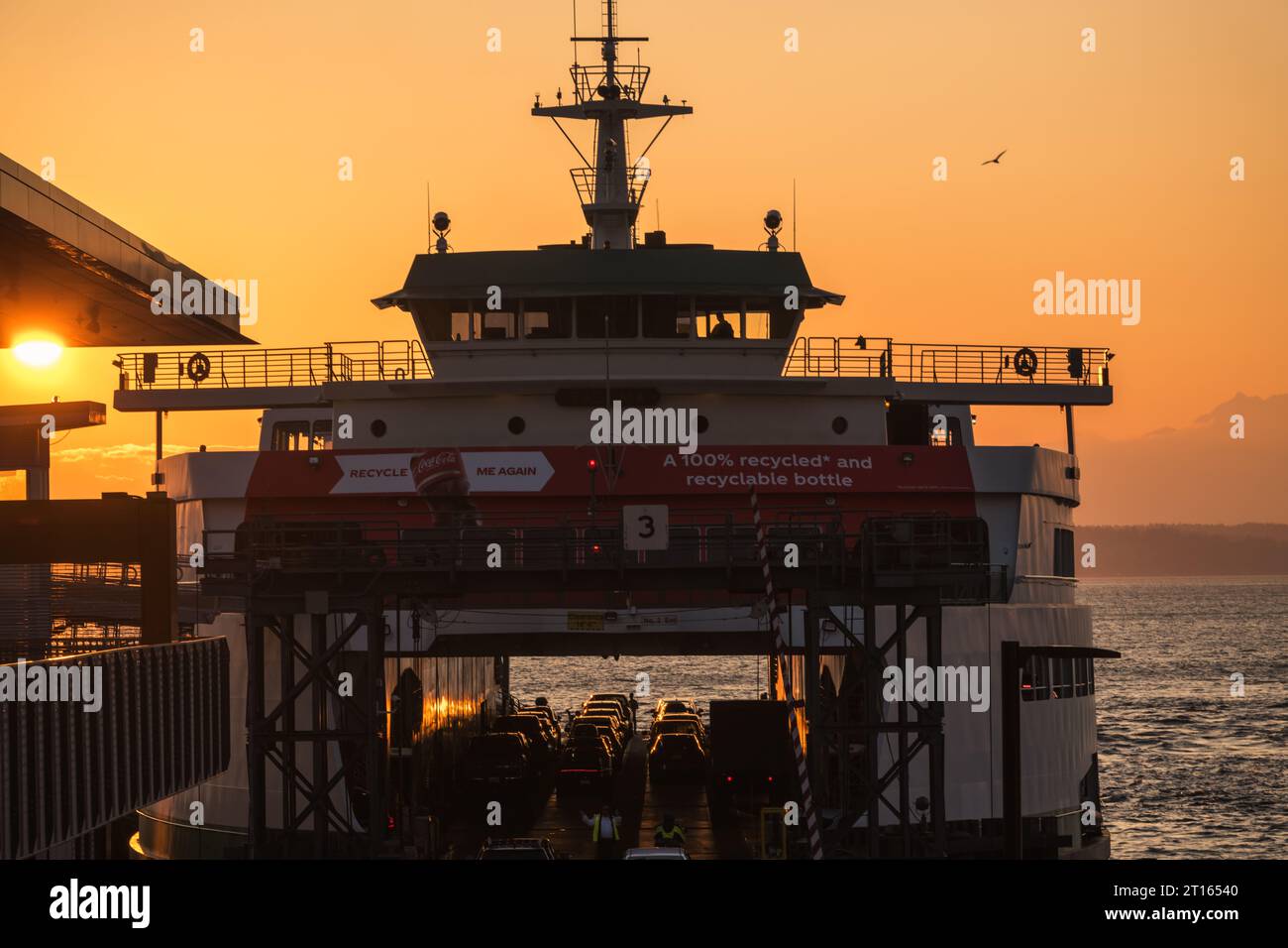 Seattle, USA. 29 Sep, 2023. The newly finished Colman Ferry Terminal on ...