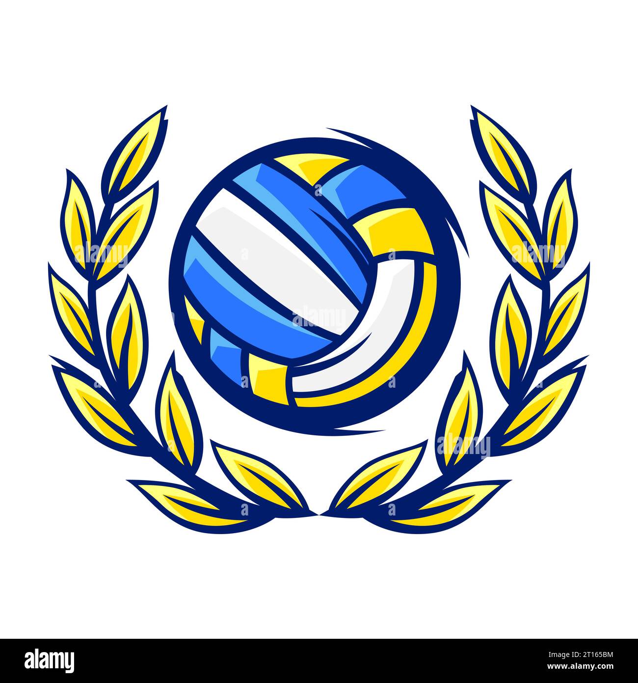 Yellow beach volleyball net Stock Vector Images - Alamy