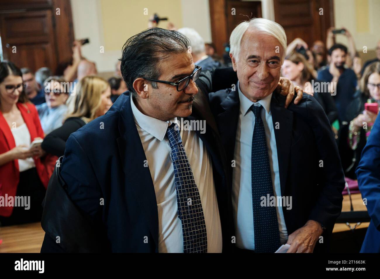 Reggio Calabria, Catanzaro, Italy. 11th Oct, 2023. Lawyer Giuliano ...