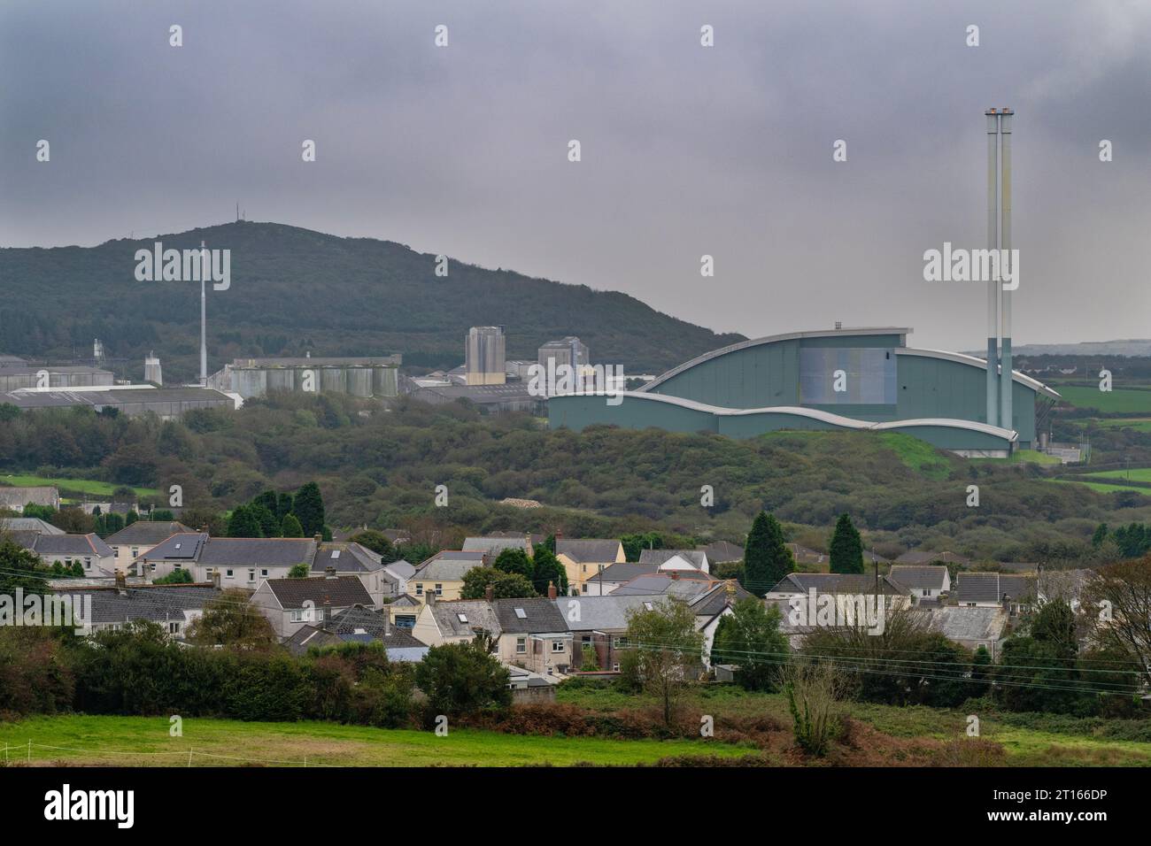 ENERGY RECOVERY CENTRE CORNWALL CERC - SUEZ Stock Photo - Alamy