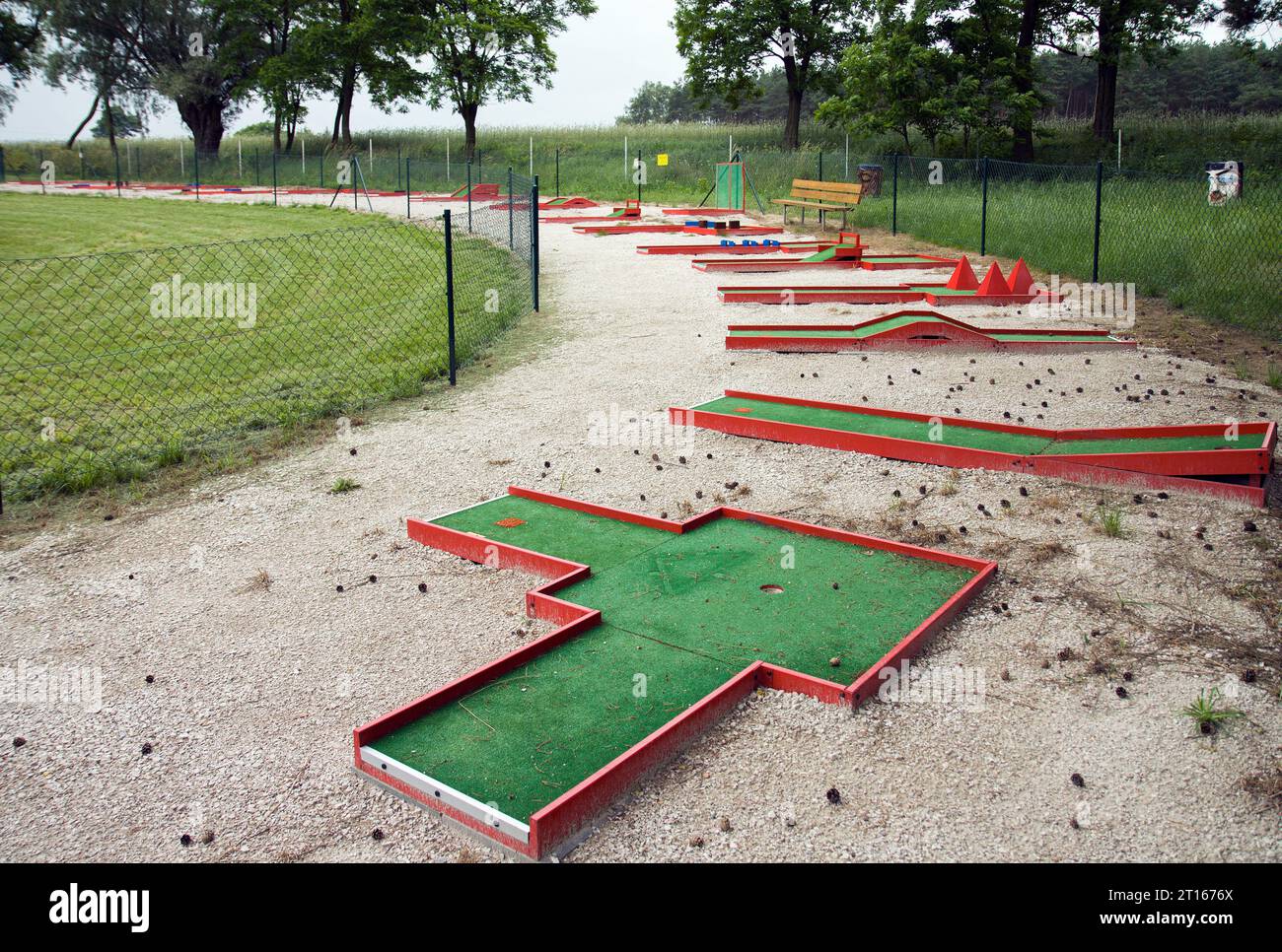 Minigolf layout hi-res stock photography and images - Alamy