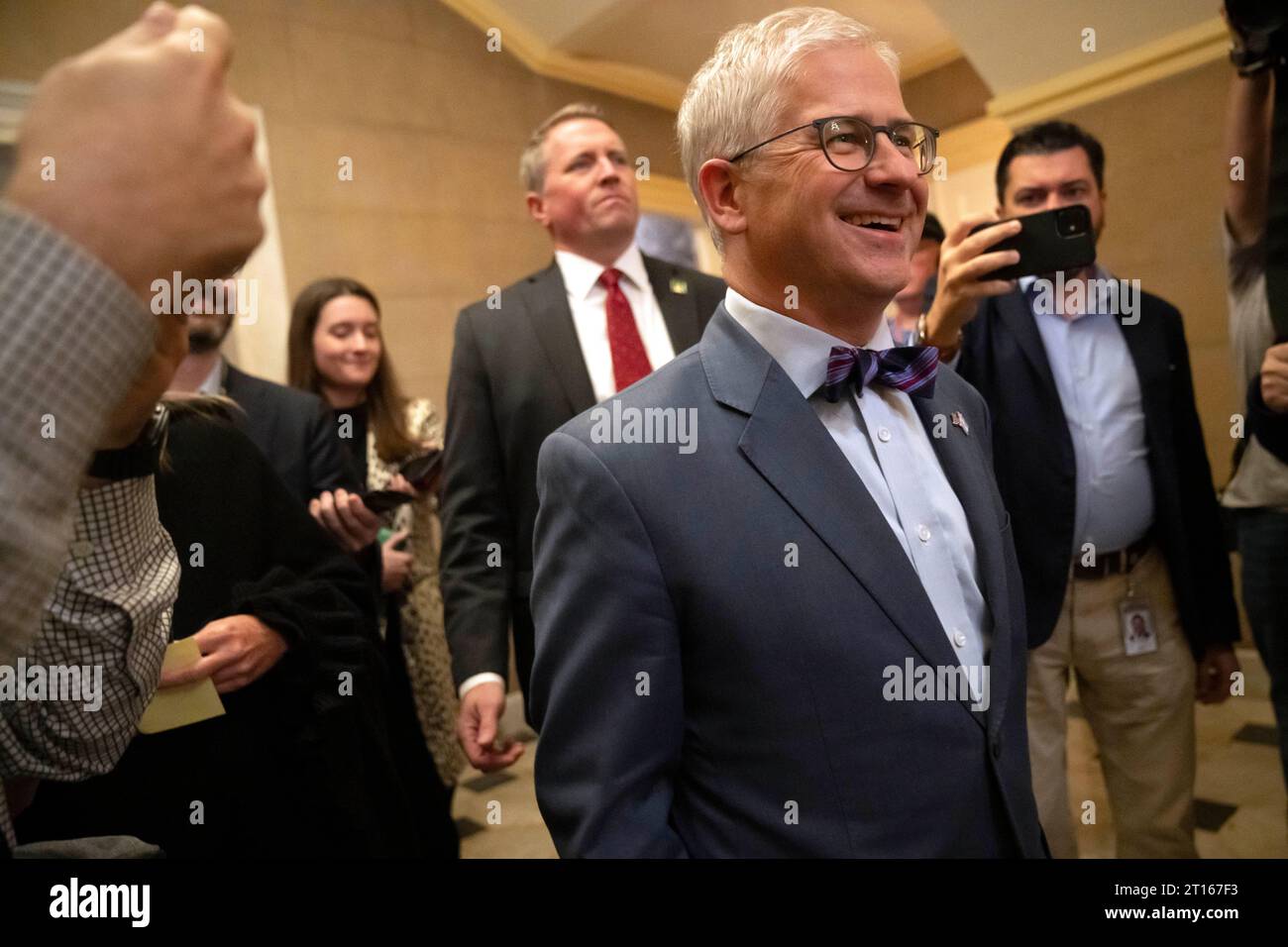 Rep. Patrick McHenry, R-N.C., the temporary leader of the House of ...