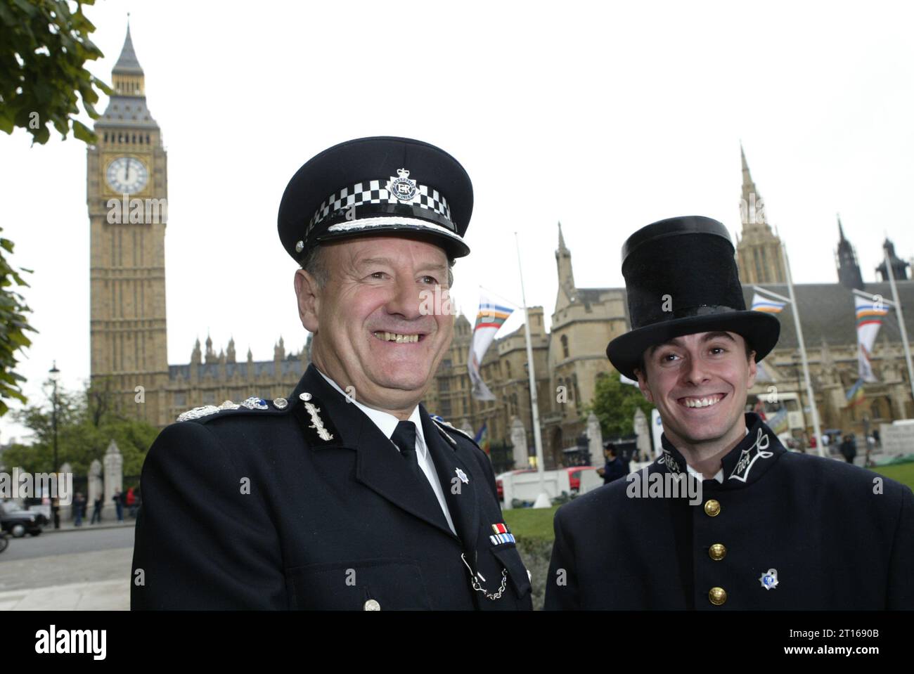 Sir John Stevens, Commissioner of Metropolitan Police, celebrates 175th ...