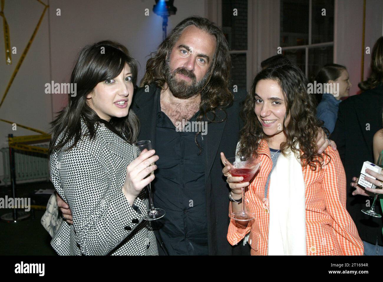 Arthur Baker pictured at a party in London in 2004 Stock Photo - Alamy
