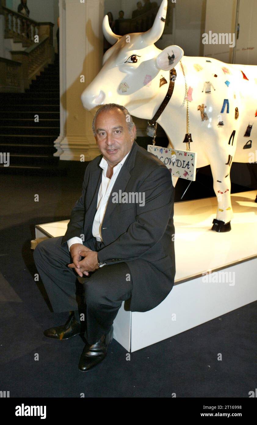 British businessman Sir Philip Green pictured in London, UK in 2005 ...