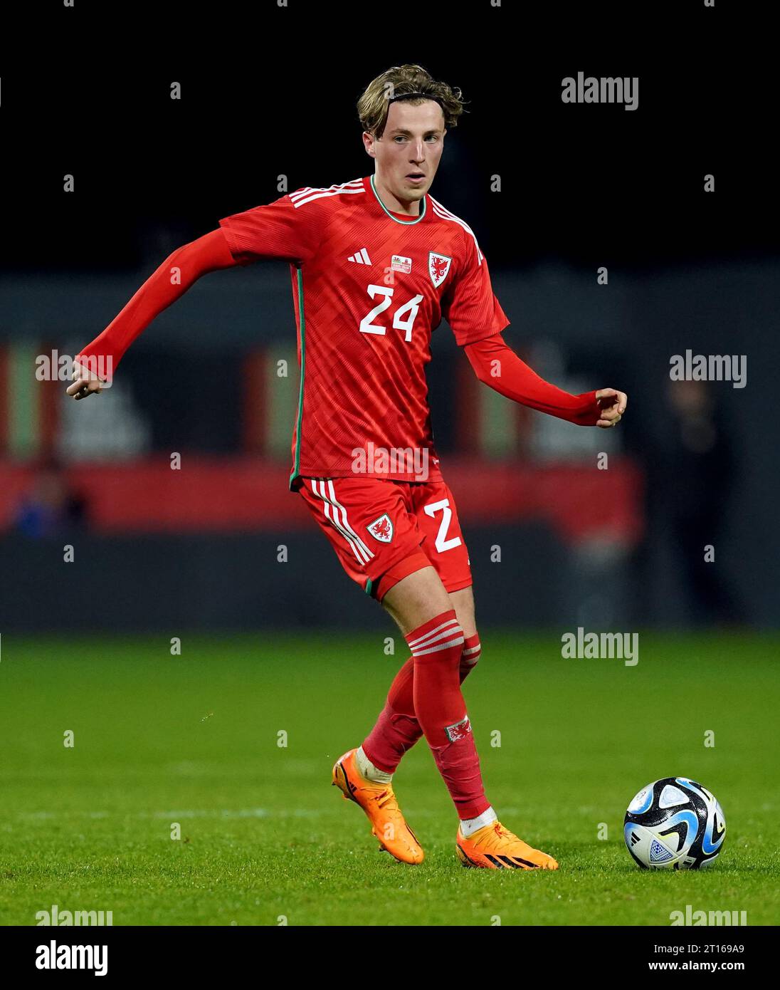 Wales' Charlie Savage during an international friendly match at the ...