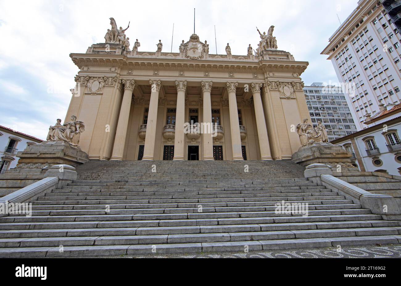 Palacio Tiradentes, formerly the seat of the Brazilian National ...