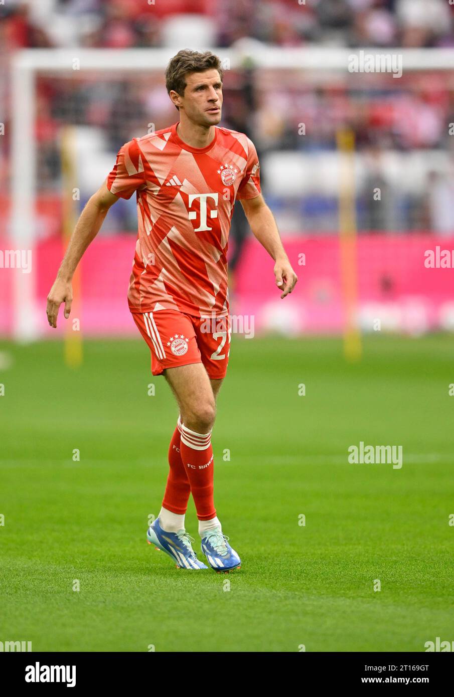 Warm-up, training, Thomas Mueller FC Bayern Muenchen FCB (25) Allianz ...