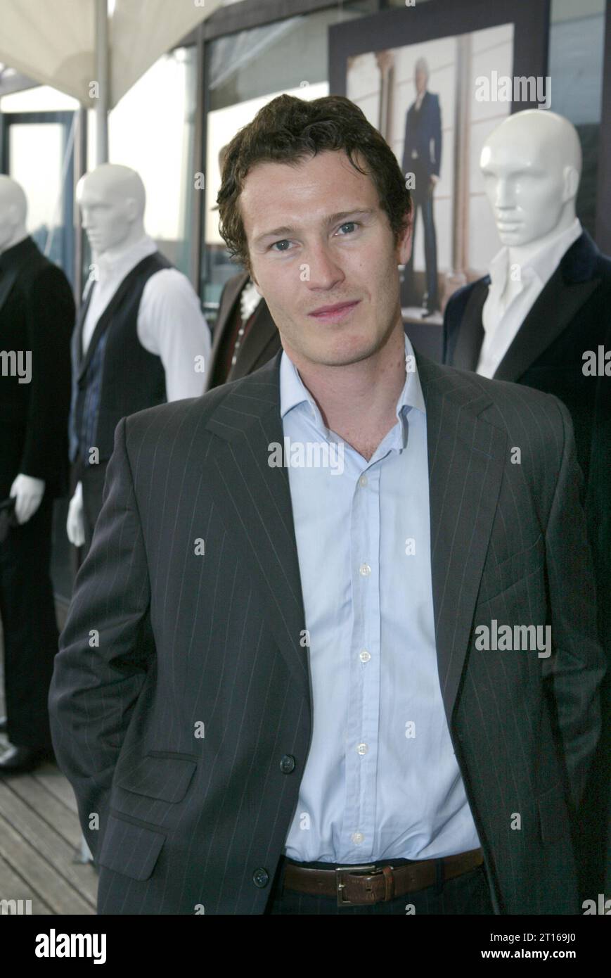 English actor and filmmaker Nick Moran pictured in London in 2004 Stock ...