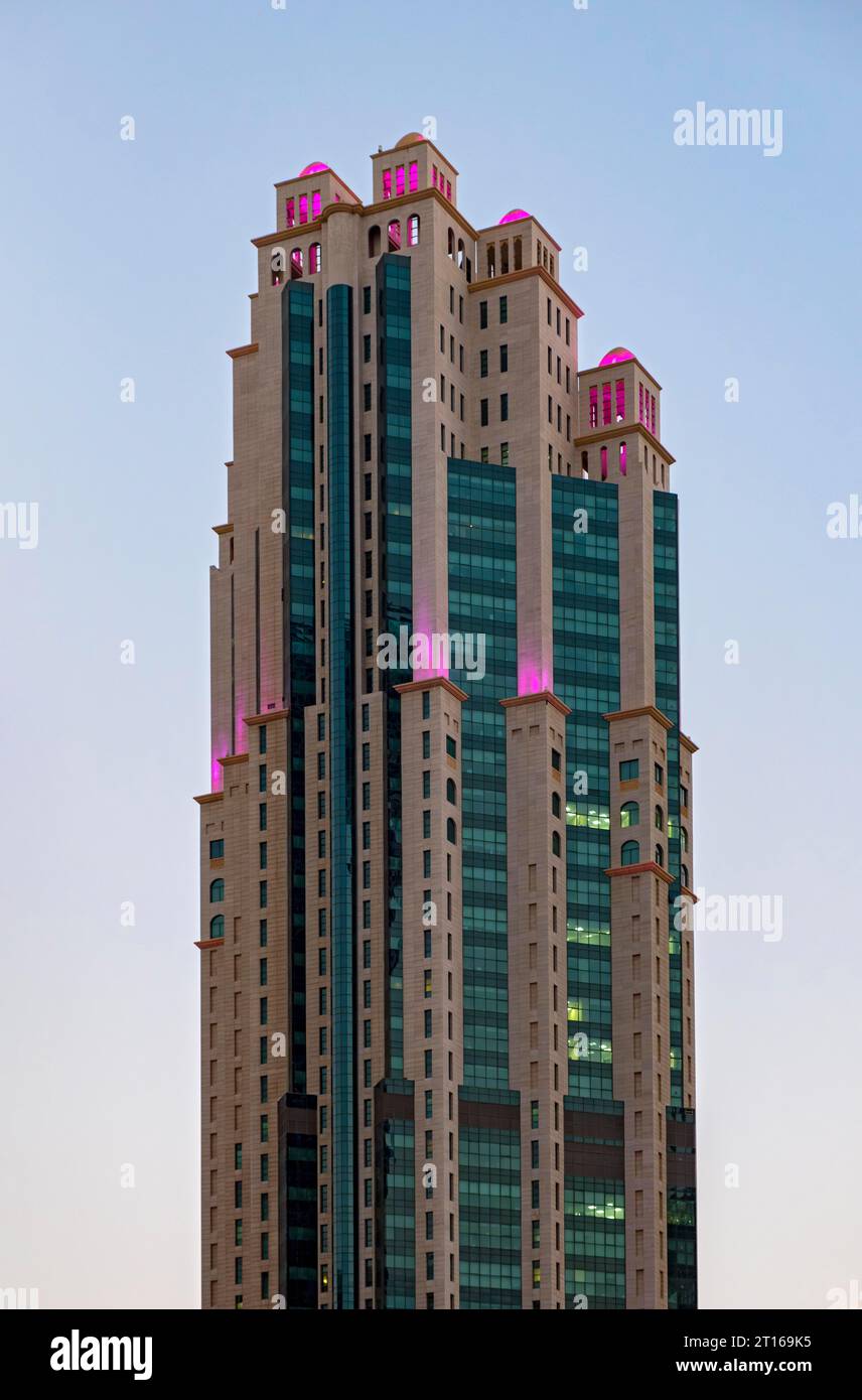 Al Jassimya Tower, Doha, Qatar Stock Photo - Alamy